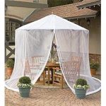 Patio Umbrella Mosquito Net by Simple DIY Solutions