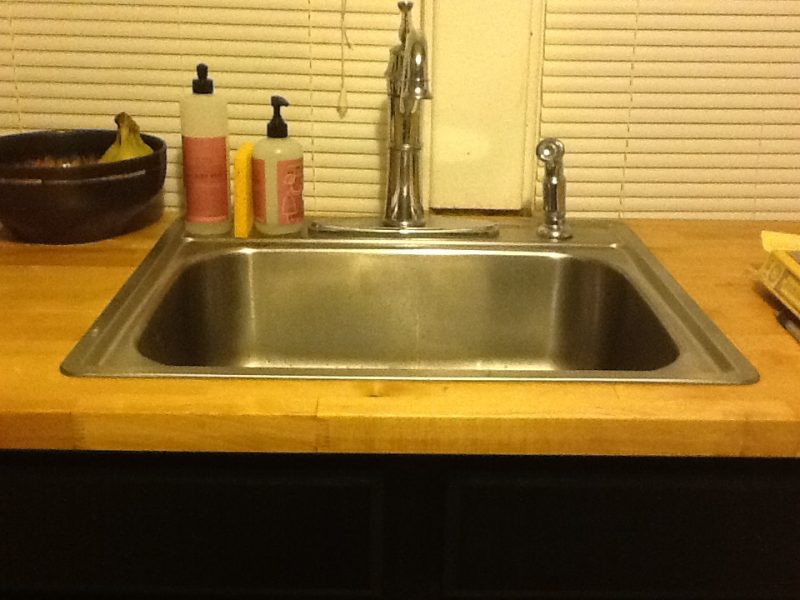 Butcher Block Countertops From IKEA on the Cheap