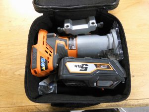 Ridgid R86044 Brushless 18V Compact Trim Router - Trimtastic - Home Fixated