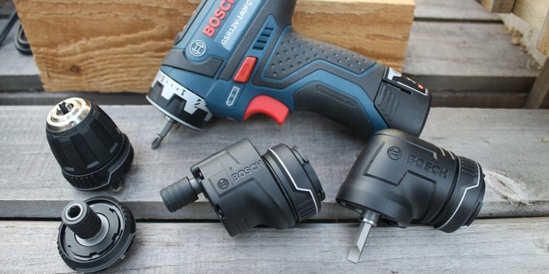 Bosch FlexiClick 5-in-1 drill/driver system - From a whole new angle
