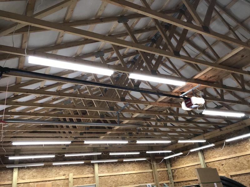 Install LED Shop Lights And Leave The Dark Ages Behind - Home Fixated