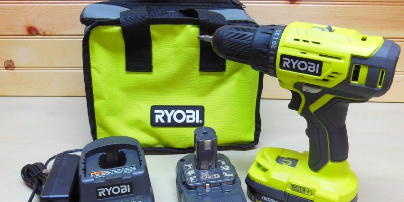 Ryobi P215K1 One+ 18V Two Speed 1/2” Drill / Driver Kit Review
