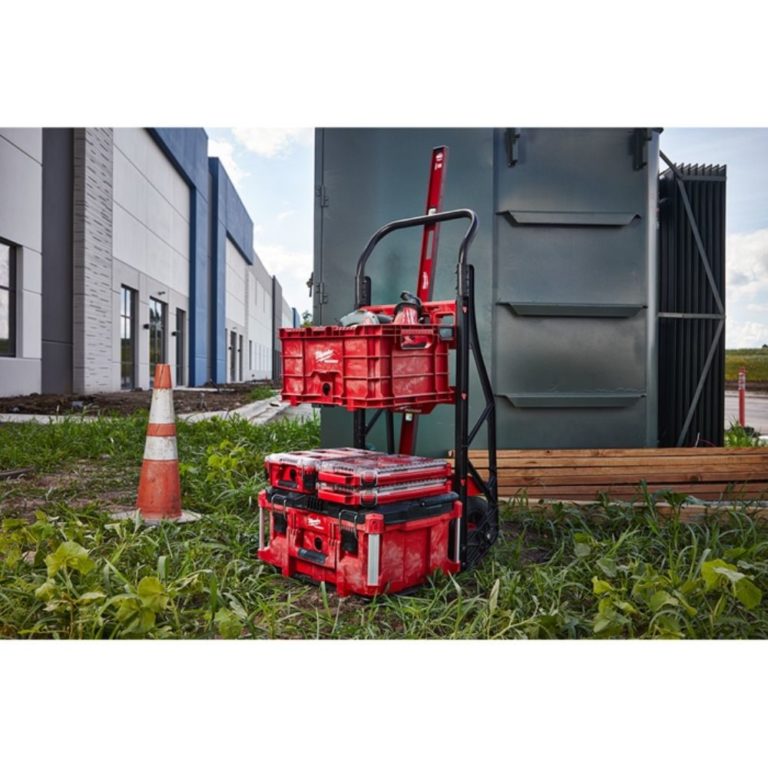Unpacking the Milwaukee Packout 2 Wheel Cart and Customizable Worktop ...
