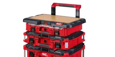 Unpacking the Milwaukee Packout 2 Wheel Cart and Customizable Worktop ...